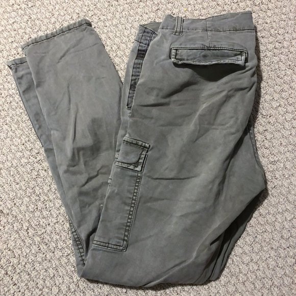 Joe Fresh | Pants & Jumpsuits | Joe Fresh Army Green Side Zipper Cargo ...